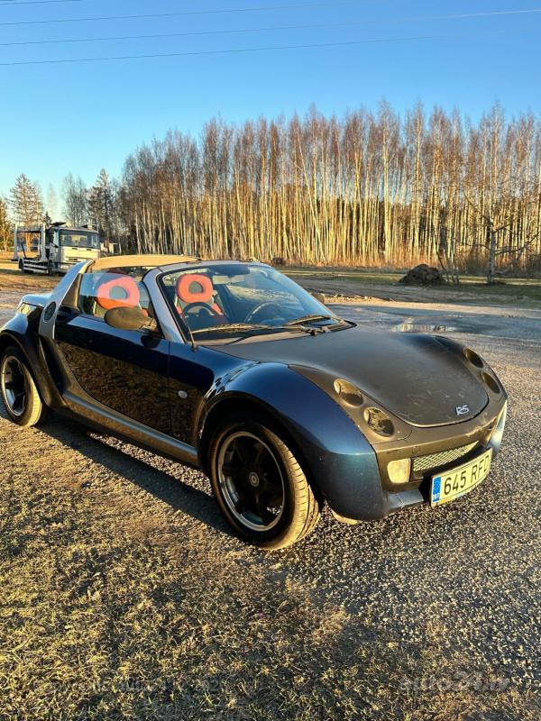 Blue Smart Roadster 2003 in Tallinn, with an engine capacity of 0.70 L and mileage of 194 thousand km for 3150 €, photo 6 on AUTOMOTO.COM.LV