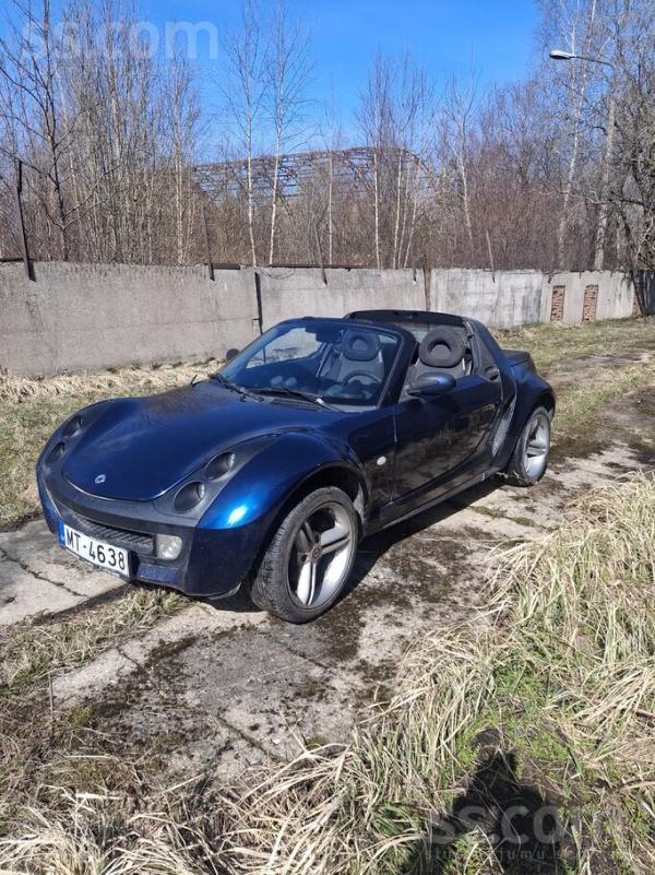 Blue Smart Roadster 2004 in Limbazi, with an engine capacity of 0.70 L and mileage of 171 thousand km for 1999 €, photo 1 on AUTOMOTO.COM.LV
