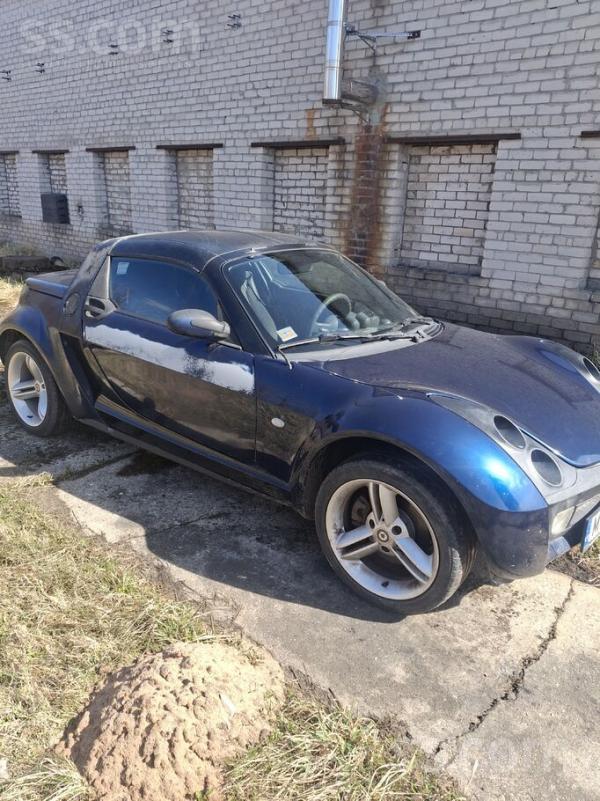 Blue Smart Roadster 2004 in Limbazi, with an engine capacity of 0.70 L and mileage of 171 thousand km for 1999 €, photo 5 on AUTOMOTO.COM.LV