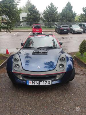 Blue Smart Roadster 2004 in Kaunas, with an engine capacity of 0.70 L and mileage of 140 thousand km for 4900 €, photo 5 on AUTOMOTO.COM.LV