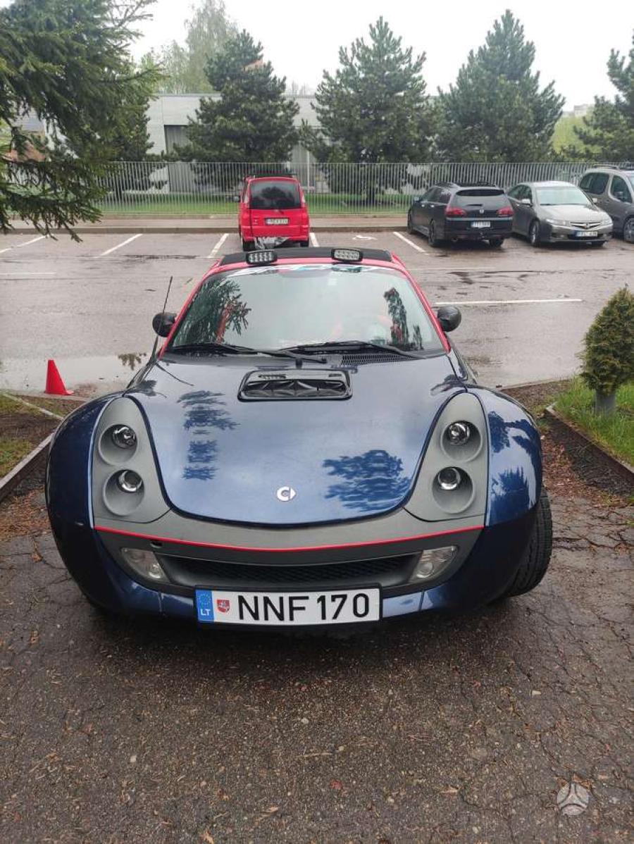 Blue Smart Roadster 2004 in Kaunas, with an engine capacity of 0.70 L and mileage of 140 thousand km for 4900 €, photo 5 on AUTOMOTO.COM.LV
