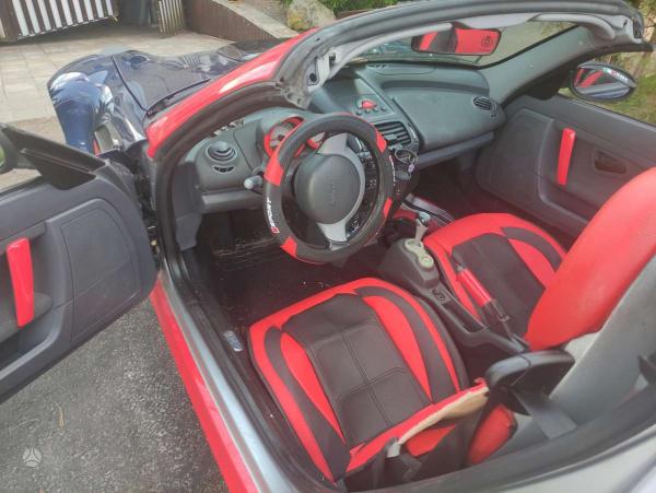 Blue Smart Roadster 2004 in Kaunas, with an engine capacity of 0.70 L and mileage of 140 thousand km for 4900 €, photo 8 on AUTOMOTO.COM.LV