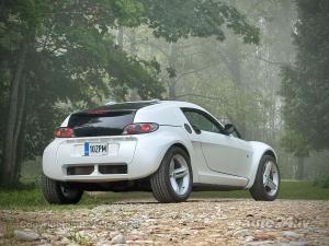 White Smart Roadster 2004 in Tallinn, with an engine capacity of 0.70 L and mileage of 111 thousand km for 6500 €, photo 3 on AUTOMOTO.COM.LV
