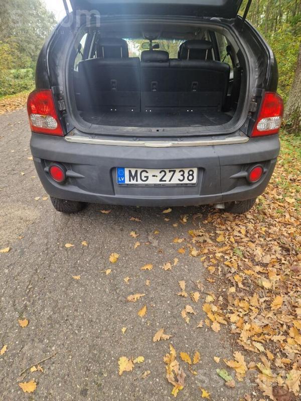 Melns SsangYong Actyon 2007 Daugavpils, ar dzinēja tilpumu 2.00 L un nobraukumu 219 tūkst. km par 1900 €, foto 10 vietnē AUTOMOTO.COM.LV