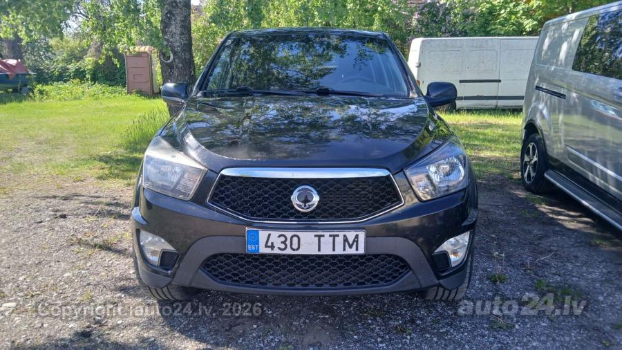 Melns SsangYong Actyon 2015 Pērnava, ar dzinēja tilpumu 2.00 L un nobraukumu 188 tūkst. km par 9499 €, foto 6 vietnē AUTOMOTO.COM.LV