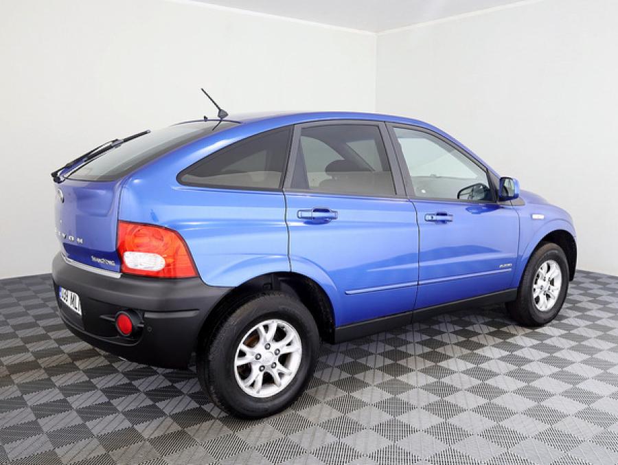 Zils SsangYong Actyon 2008 Tallina, ar dzinēja tilpumu 2.30 L un nobraukumu 53 tūkst. km par 2499 €, foto 4 vietnē AUTOMOTO.COM.LV