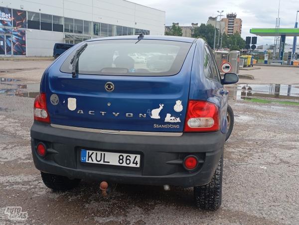 SsangYong Actyon 2007 in Kaunas, with an engine capacity of 2.00 L and mileage of 211 thousand km for 1350 €, photo 6 on AUTOMOTO.COM.LV