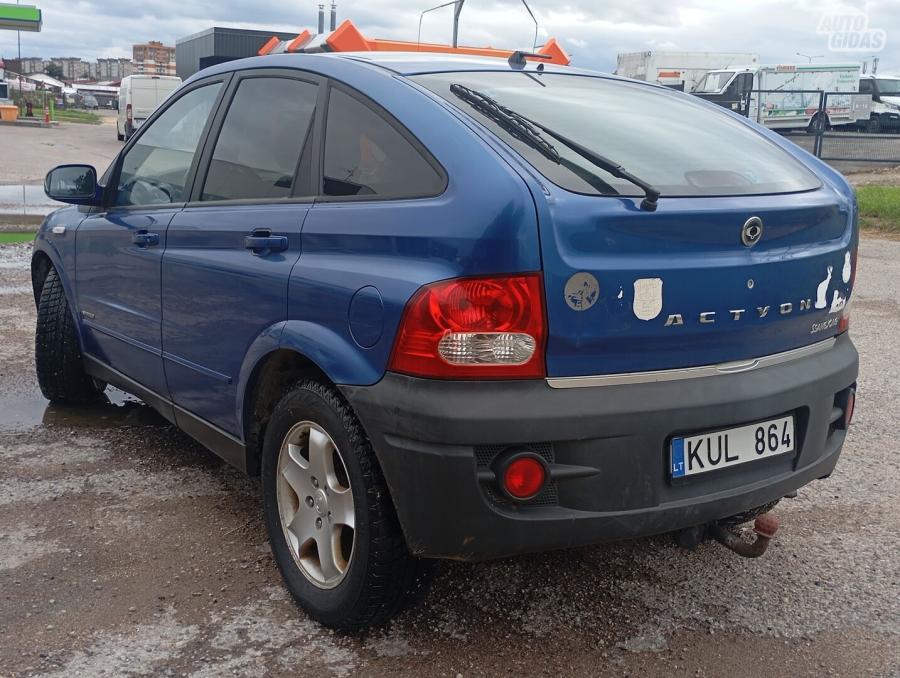 SsangYong Actyon 2007 in Kaunas, with an engine capacity of 2.00 L and mileage of 211 thousand km for 1350 €, photo 8 on AUTOMOTO.COM.LV