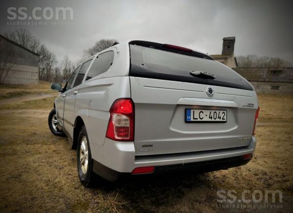 SsangYong Actyon 2013 Kuldīga, ar dzinēja tilpumu 2.00 L un nobraukumu 258 tūkst. km par 6500 €, foto 3 vietnē AUTOMOTO.COM.LV