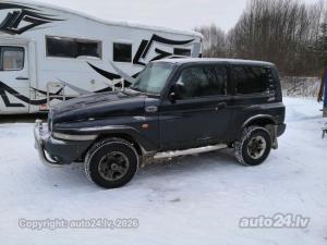 Black SsangYong Korando 1997 in Parnu, with an engine capacity of 2.90 L and mileage of 315 thousand km for 3600 €, photo  on AUTOMOTO.COM.LV