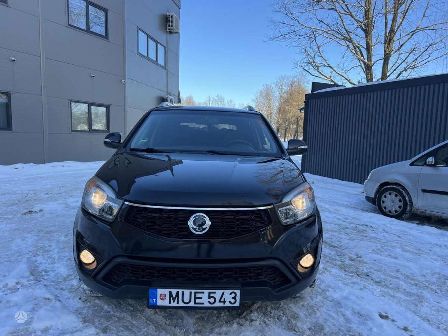 Melns SsangYong Korando 2016 Kauņa, ar dzinēja tilpumu 2.00 L un nobraukumu 98 tūkst. km par 6999 €, foto 9 vietnē AUTOMOTO.COM.LV