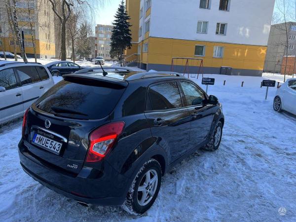 Black SsangYong Korando 2016 in Kaunas, with an engine capacity of 2.00 L and mileage of 98 thousand km for 6999 €, photo 11 on AUTOMOTO.COM.LV