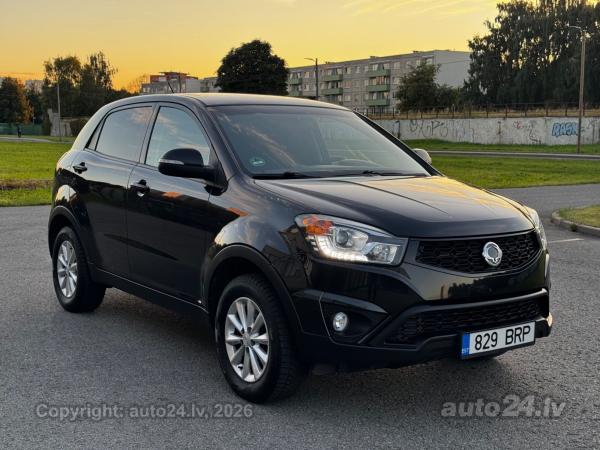 Melns SsangYong Korando 2016 Tallina, ar dzinēja tilpumu 2.00 L un nobraukumu 89 tūkst. km par 5999 €, foto 1 vietnē AUTOMOTO.COM.LV