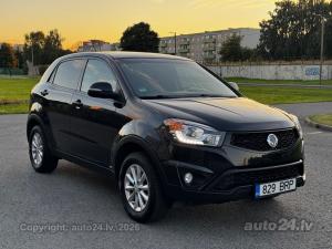 Melns SsangYong Korando 2016 Tallina, ar dzinēja tilpumu 2.00 L un nobraukumu 89 tūkst. km par 5999 €, foto  vietnē AUTOMOTO.COM.LV
