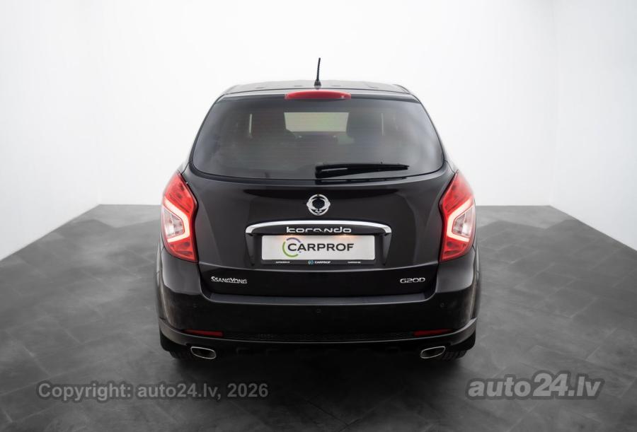 Melns SsangYong Korando 2015 Tallina, ar dzinēja tilpumu 2.00 L un nobraukumu 148 tūkst. km par 5499 €, foto 6 vietnē AUTOMOTO.COM.LV