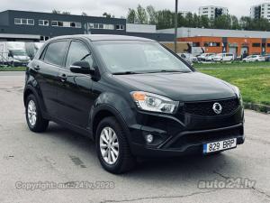 Melns SsangYong Korando 2016 Tallina, ar dzinēja tilpumu 2.00 L un nobraukumu 89 tūkst. km par 6500 €, foto  vietnē AUTOMOTO.COM.LV