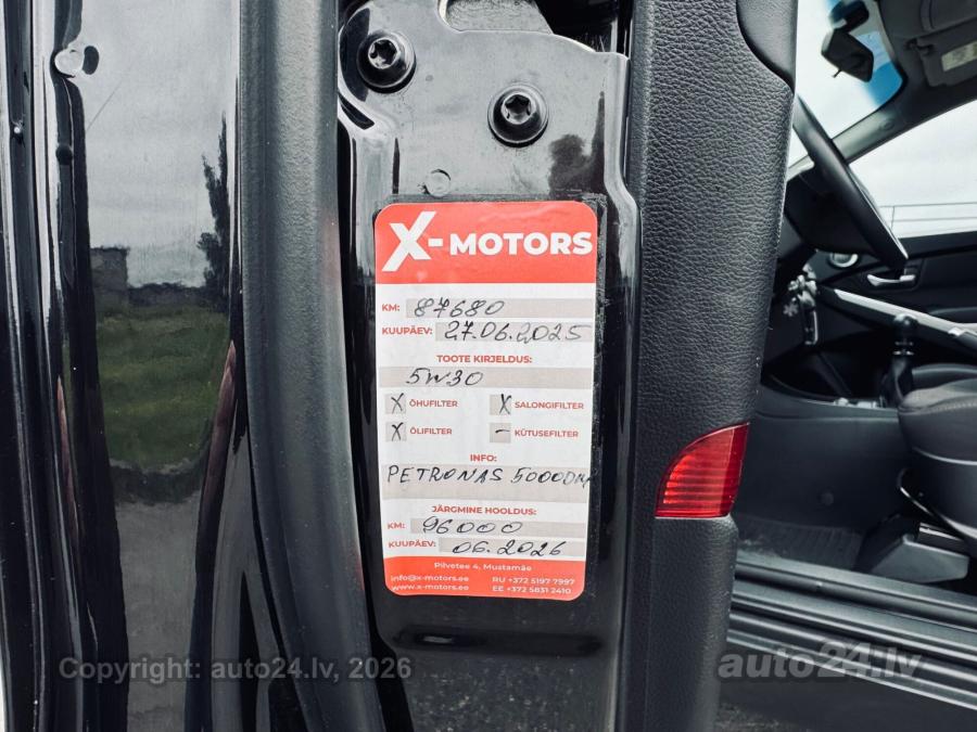 Black SsangYong Korando 2016 in Tallinn, with an engine capacity of 2.00 L and mileage of 89 thousand km for 6500 €, photo 22 on AUTOMOTO.COM.LV