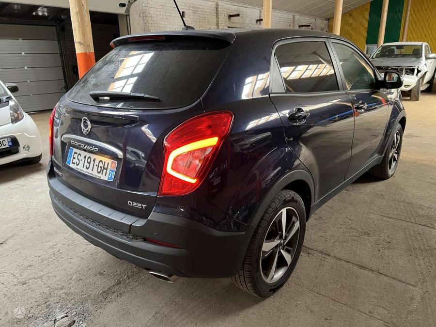 Zils SsangYong Korando 2017 Tauragė, ar dzinēja tilpumu 2.20 L un nobraukumu 68 tūkst. km par 4900 €, foto 5 vietnē AUTOMOTO.COM.LV