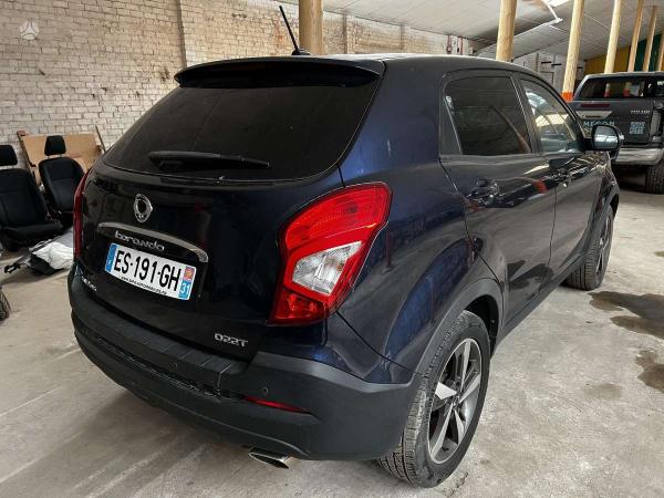 Blue SsangYong Korando 2017 in Taurage, with an engine capacity of 2.20 L and mileage of 68 thousand km for 4900 €, photo 2 on AUTOMOTO.COM.LV