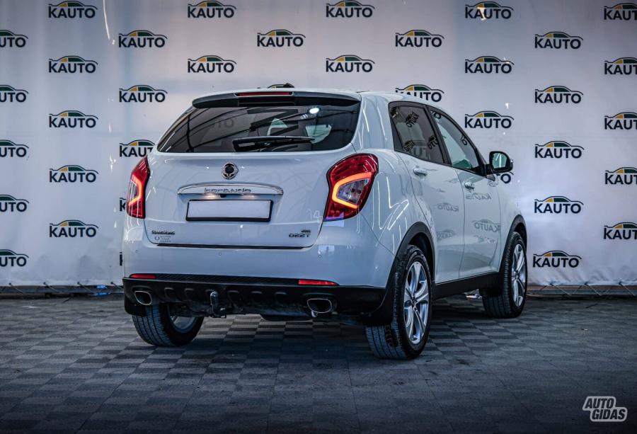 SsangYong Korando 2016 in Kaunas, with an engine capacity of 2.20 L and mileage of 209 thousand km for 5790 €, photo 4 on AUTOMOTO.COM.LV