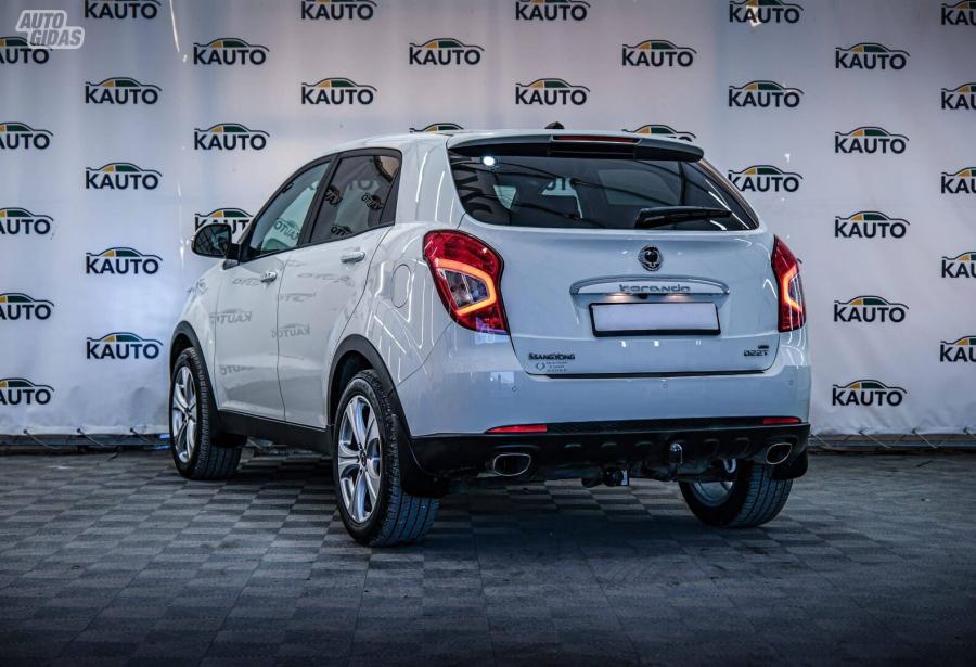 SsangYong Korando 2016 in Kaunas, with an engine capacity of 2.20 L and mileage of 209 thousand km for 5790 €, photo 5 on AUTOMOTO.COM.LV