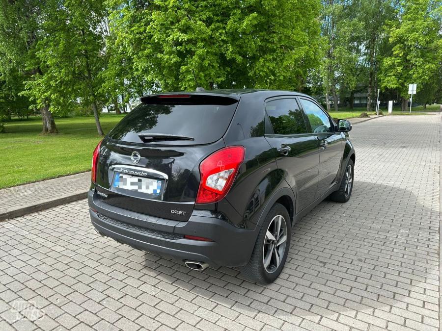 SsangYong Korando 2018 Tauragė, ar dzinēja tilpumu 2.20 L un nobraukumu 128 tūkst. km par 6900 €, foto 8 vietnē AUTOMOTO.COM.LV