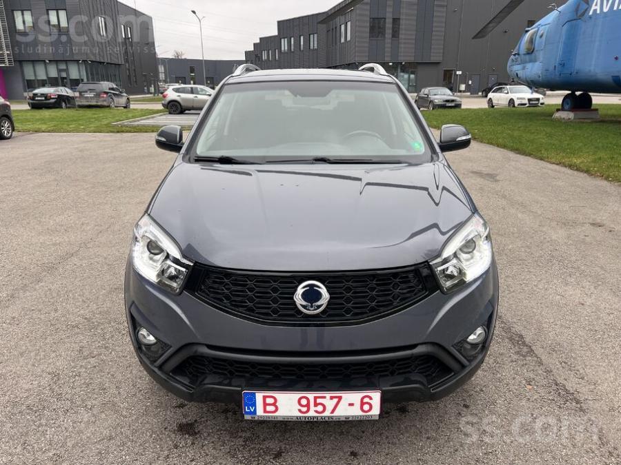 Grey SsangYong Korando 2017 in Riga, with an engine capacity of 2.20 L and mileage of 179 thousand km for 6950 €, photo 2 on AUTOMOTO.COM.LV
