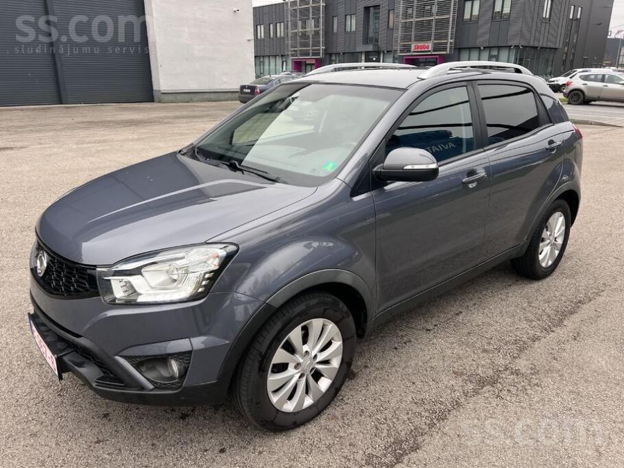 Pelēks SsangYong Korando 2017 Limbaži, ar dzinēja tilpumu 2.20 L un nobraukumu 179 tūkst. km par 6550 €, foto 1 vietnē AUTOMOTO.COM.LV