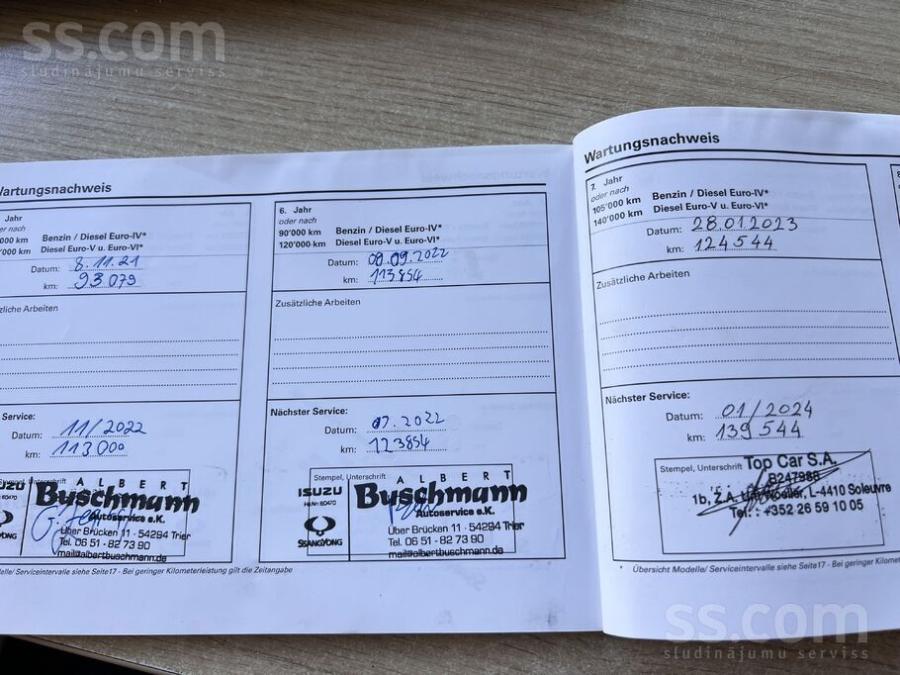 Серый Cанг Йонг Корандо 2017 в Лимбажи, объемом двигателя 2.20 л и пробегом 179 тыс. км за 6550 €, фото 28 на AUTOMOTO.COM.LV