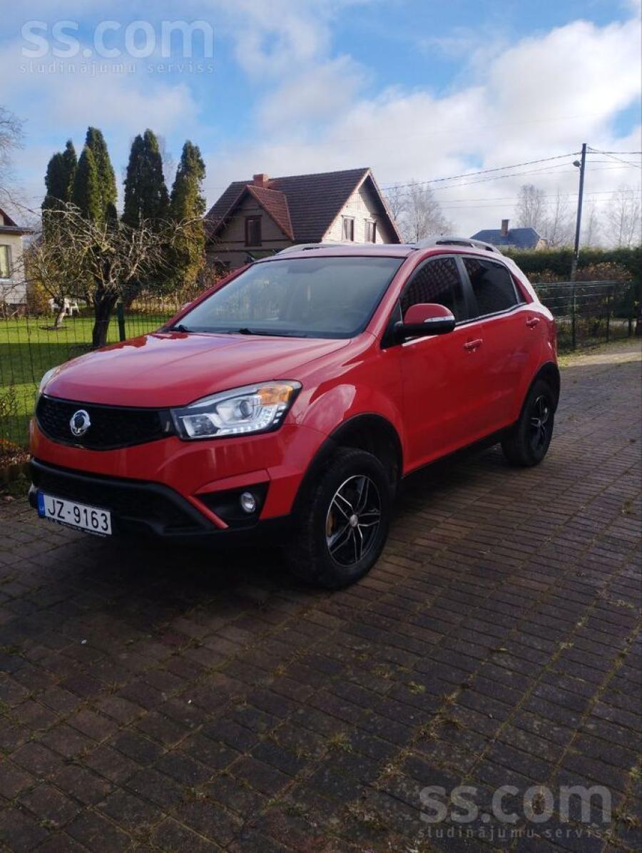 Sarkans SsangYong Korando 2015 Jūrmala, ar dzinēja tilpumu 2.00 L un nobraukumu 104 tūkst. km par 4400 €, foto 4 vietnē AUTOMOTO.COM.LV