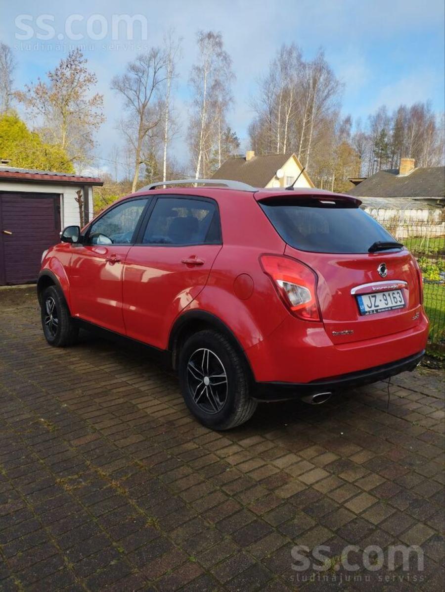 Sarkans SsangYong Korando 2015 Jūrmala, ar dzinēja tilpumu 2.00 L un nobraukumu 104 tūkst. km par 4400 €, foto 9 vietnē AUTOMOTO.COM.LV