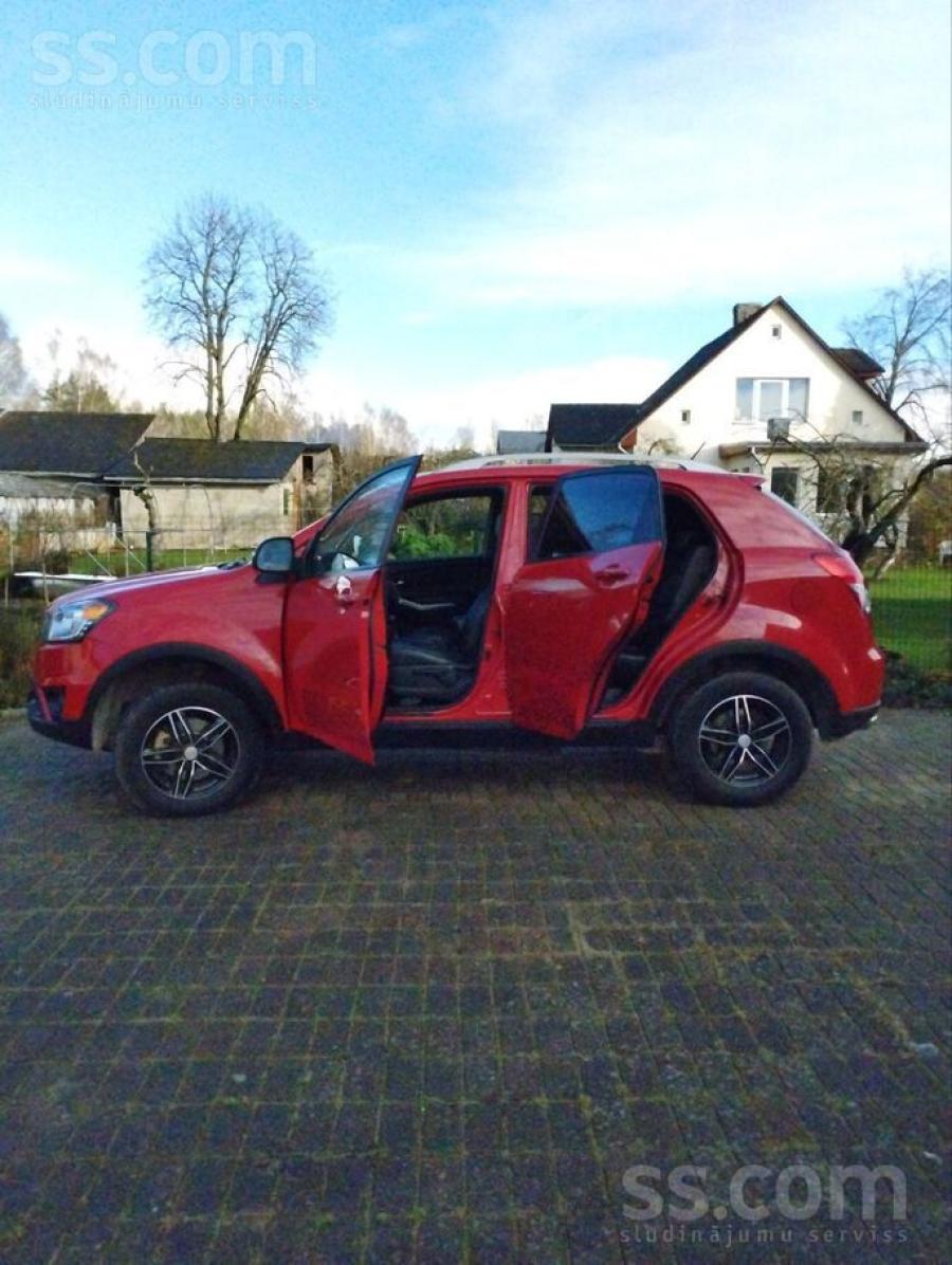 Sarkans SsangYong Korando 2015 Jūrmala, ar dzinēja tilpumu 2.00 L un nobraukumu 104 tūkst. km par 4400 €, foto 21 vietnē AUTOMOTO.COM.LV