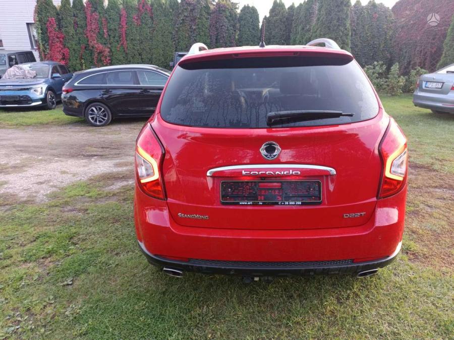 Sarkans SsangYong Korando 2016 Marijampole, ar dzinēja tilpumu 2.16 L un nobraukumu 130 tūkst. km par 4799 €, foto 22 vietnē AUTOMOTO.COM.LV