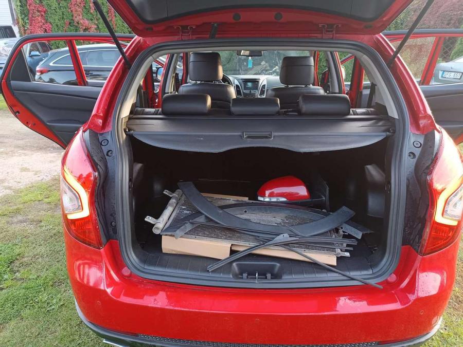 Sarkans SsangYong Korando 2016 Marijampole, ar dzinēja tilpumu 2.16 L un nobraukumu 130 tūkst. km par 4799 €, foto 25 vietnē AUTOMOTO.COM.LV