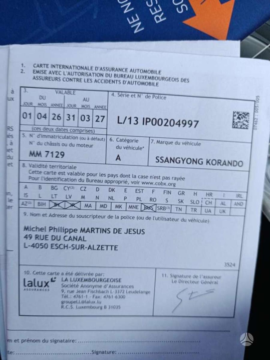 Sarkans SsangYong Korando 2016 Marijampole, ar dzinēja tilpumu 2.16 L un nobraukumu 130 tūkst. km par 4799 €, foto 38 vietnē AUTOMOTO.COM.LV