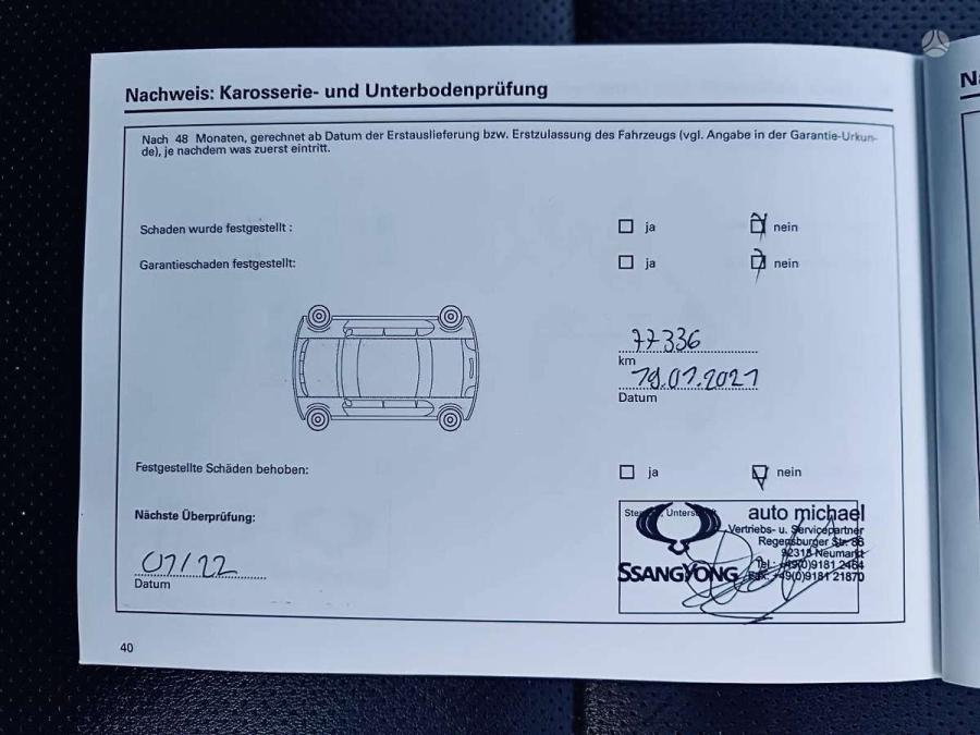 Белый Cанг Йонг Корандо 2017 в Утена, объемом двигателя 2.16 л и пробегом 212 тыс. км за 5950 €, фото 57 на AUTOMOTO.COM.LV