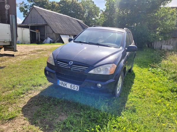 Melns SsangYong Kyron 2007 Telšiai, ar dzinēja tilpumu 2.00 L un nobraukumu 0 tūkst. km par 1900 €, foto 1 vietnē AUTOMOTO.COM.LV