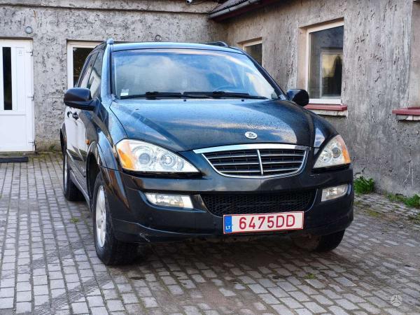 Melns SsangYong Kyron 2007 Klaipėda, ar dzinēja tilpumu 2.70 L un nobraukumu 201 tūkst. km par 1150 €, foto 3 vietnē AUTOMOTO.COM.LV