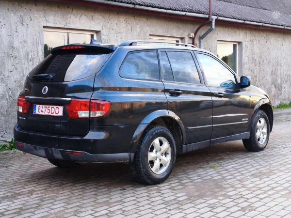 Melns SsangYong Kyron 2007 Klaipėda, ar dzinēja tilpumu 2.70 L un nobraukumu 201 tūkst. km par 1150 €, foto 5 vietnē AUTOMOTO.COM.LV