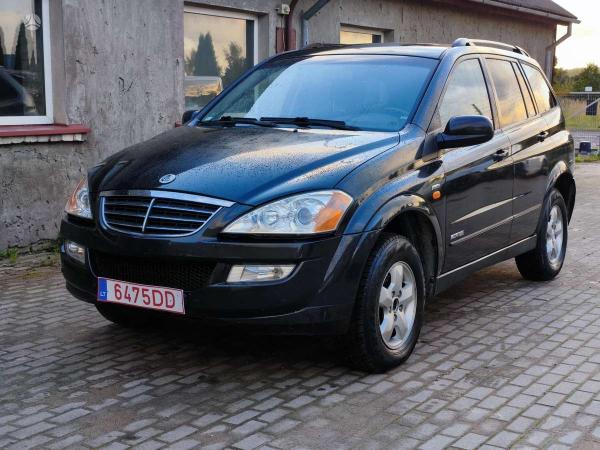 Melns SsangYong Kyron 2007 Klaipėda, ar dzinēja tilpumu 2.70 L un nobraukumu 201 tūkst. km par 1150 €, foto 8 vietnē AUTOMOTO.COM.LV