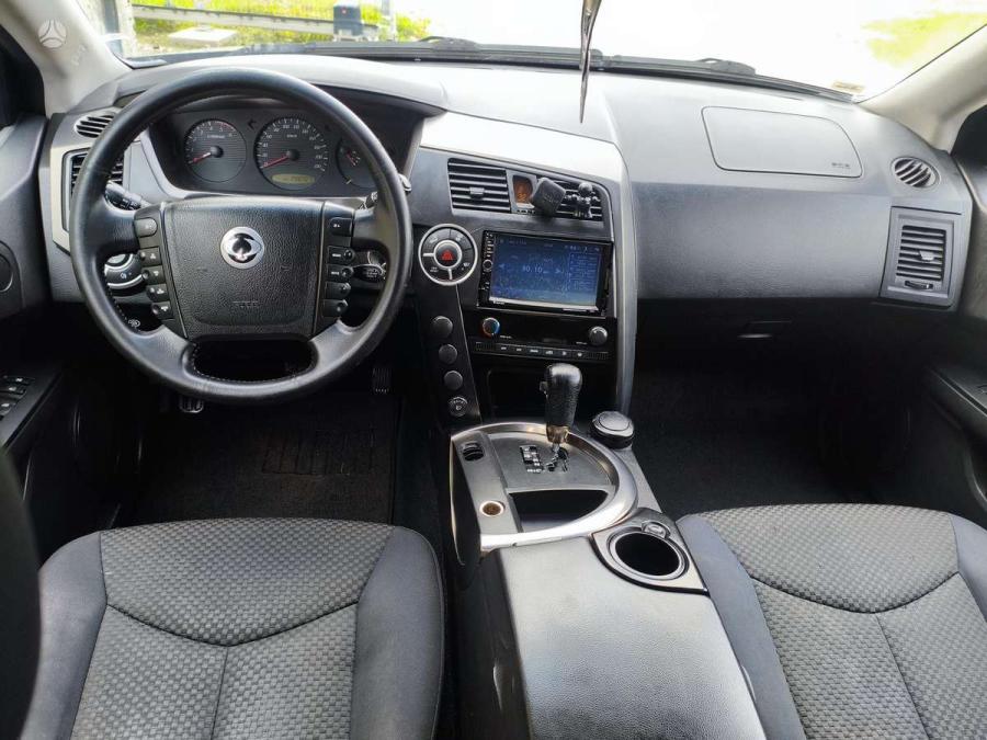 Melns SsangYong Kyron 2007 Klaipėda, ar dzinēja tilpumu 2.70 L un nobraukumu 201 tūkst. km par 1150 €, foto 13 vietnē AUTOMOTO.COM.LV