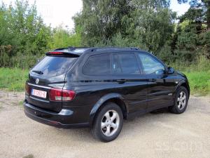 Black SsangYong Kyron 2009 in Riga, with an engine capacity of 2.70 L and mileage of 141 thousand km for 2350 €, photo 11 on AUTOMOTO.COM.LV