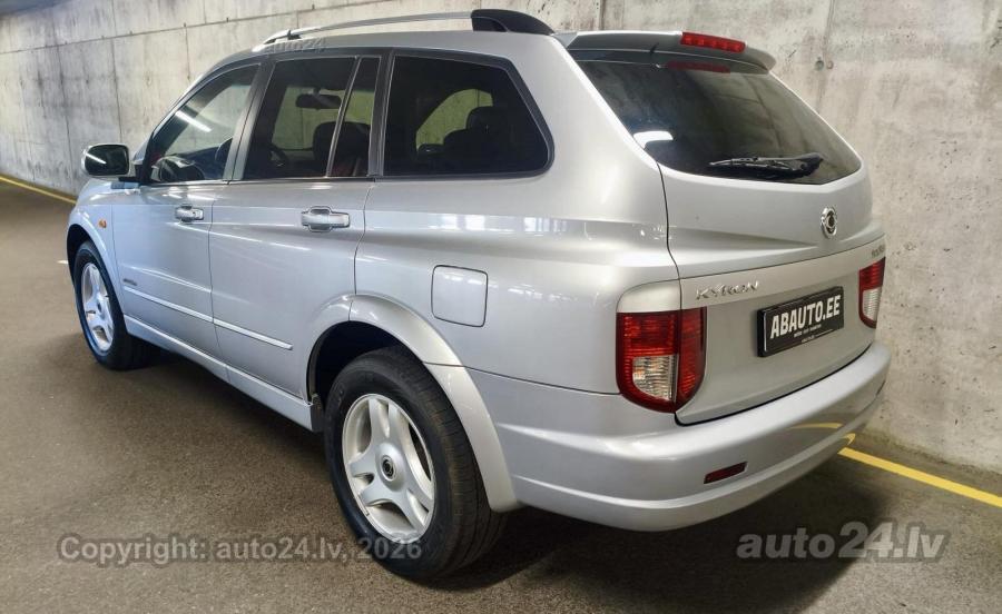 Grey SsangYong Kyron 2006 in Tallinn, with an engine capacity of 2.00 L and mileage of 58 thousand km for 4995 €, photo 3 on AUTOMOTO.COM.LV