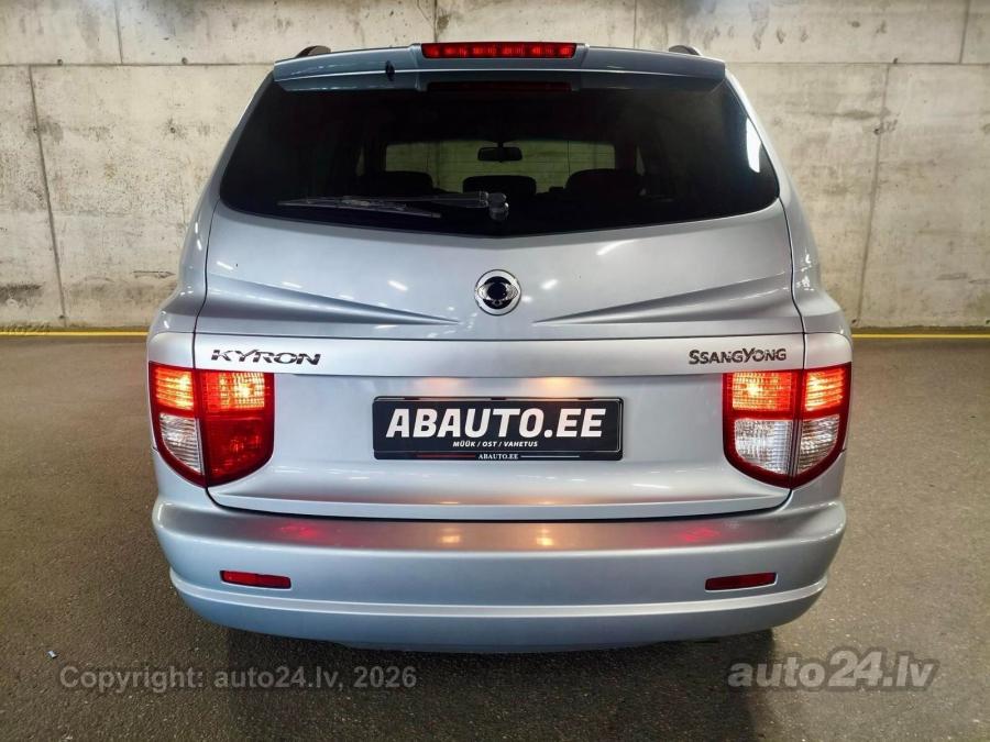 Grey SsangYong Kyron 2006 in Tallinn, with an engine capacity of 2.00 L and mileage of 58 thousand km for 4995 €, photo 16 on AUTOMOTO.COM.LV