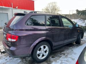 Violets SsangYong Kyron 2009 Viļņa, ar dzinēja tilpumu 2.70 L un nobraukumu 228 tūkst. km par 2950 €, foto  vietnē AUTOMOTO.COM.LV