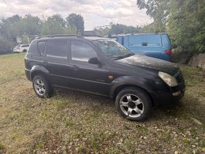 Melns SsangYong Rexton 2004 Pasvalys, ar dzinēja tilpumu 2.90 L un nobraukumu 250 tūkst. km par 999 €, foto  vietnē AUTOMOTO.COM.LV