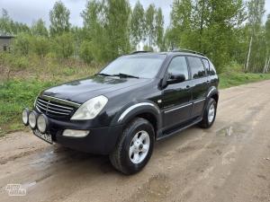 Black SsangYong Rexton 2005 in Vilnius, with an engine capacity of 2.70 L and mileage of 134 thousand km for 3000 €, photo 10 on AUTOMOTO.COM.LV