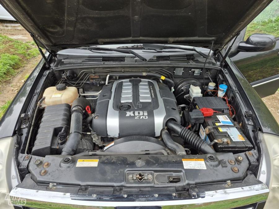 Black SsangYong Rexton 2005 in Vilnius, with an engine capacity of 2.70 L and mileage of 134 thousand km for 3000 €, photo 12 on AUTOMOTO.COM.LV