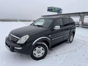 Melns SsangYong Rexton 2007 Viļņa, ar dzinēja tilpumu 2.70 L un nobraukumu 160 tūkst. km par 2999 €, foto 5 vietnē AUTOMOTO.COM.LV