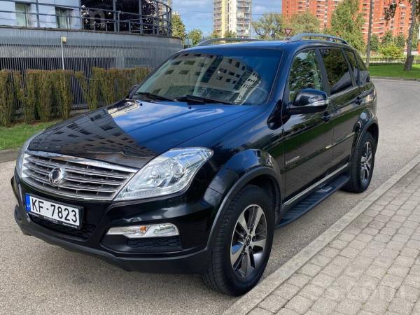 Cанг Йонг Рекстон 2016 в Рига на AUTOMOTO.COM.LV Черный Cанг Йонг Рекстон 2016 в Рига, объемом двигателя 2.00 л и пробегом 62 тыс. км за 9450 €, фото 1 на AUTOMOTO.COM.LV
